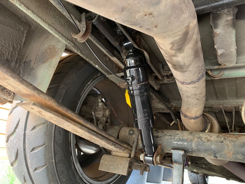 VW CADDY MK1 Pickup Rear Gabriel HiJacker Height Adjustable Dampers £ ...